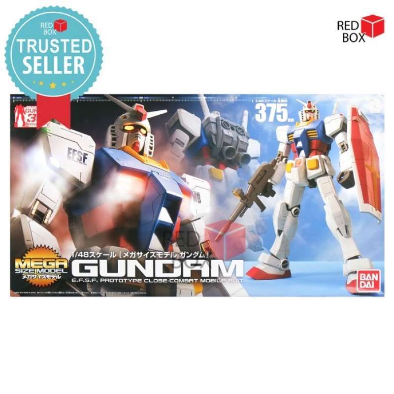 Promo Mega Size Rx-78-2 Gundam Bandai Original Gunpla 1/48 Model Kit ...