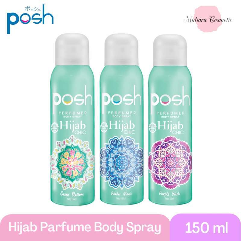 Promo Posh Perfumed Hijab Chic Body Spray 150ml Diskon 4% di Seller Distributor Styrofoam ...