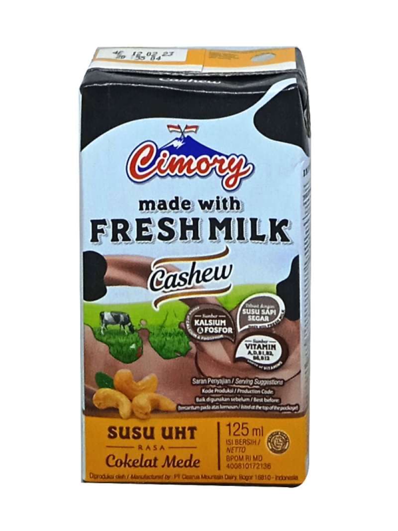 Jual Susu Uht Cimory Cashew 125ml Kotak Di Seller Swalayan Maju Bersama Official Store - Glugur ...