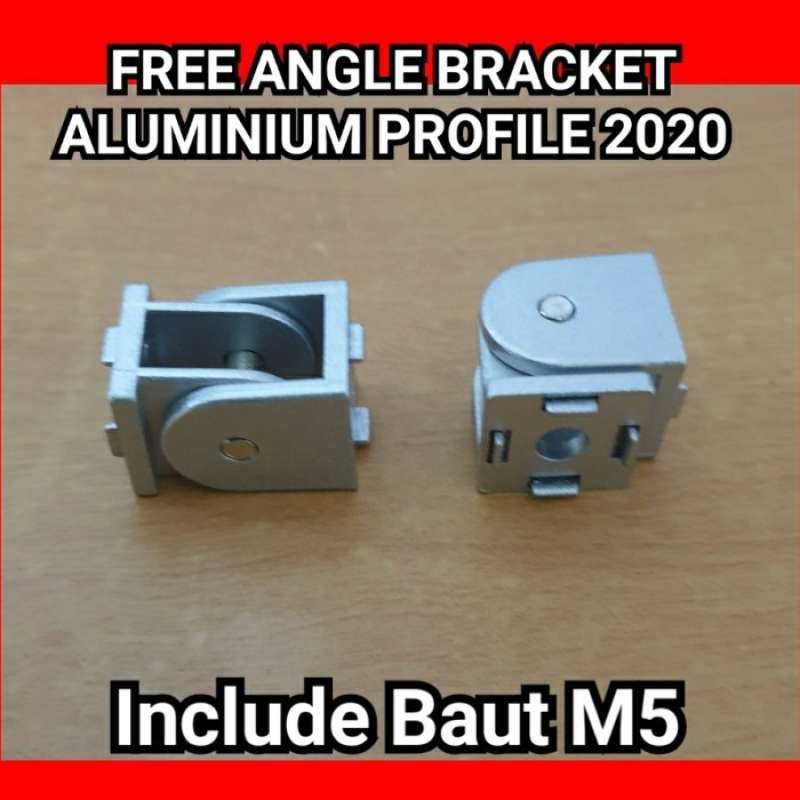 Promo Free Angle Bracket/Free Gusset Aluminium Extrusion 2020 Diskon 23 ...