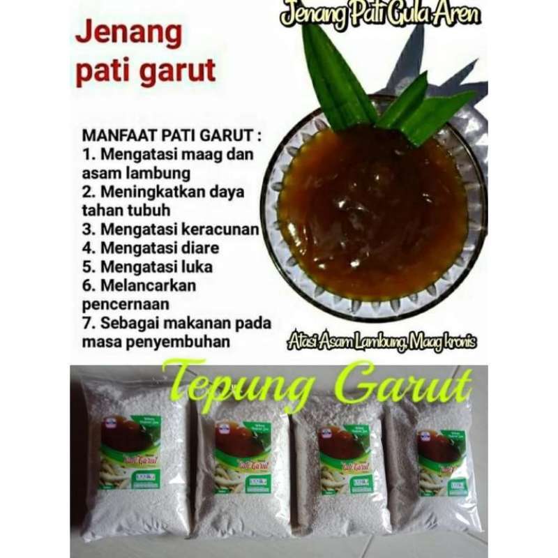 Jual Tepung Pati Garut/ Irut Asli Di Seller Toko Hanzaqi - Toko Hanzaqi ...