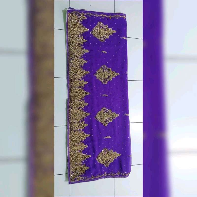 Promo Saree India Sari India 6 Meter Full Stone Ready Ya Sari Kain 6 ...