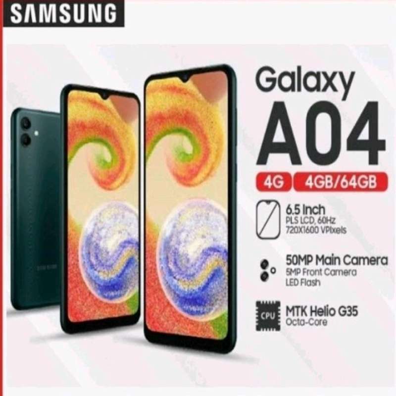 Jual Samsung Galaxy A04s [4GB+64GB] Exynos 850 | 50MP Triple Camera | 6.5” PLS LCD | Li-Po ...