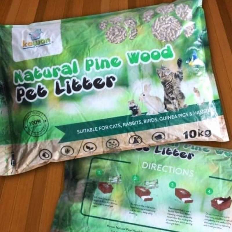 Jual Wood Pelet KAWAN Cat Litter 10kg - Pelet Kayu Kawan 10 kg di ...