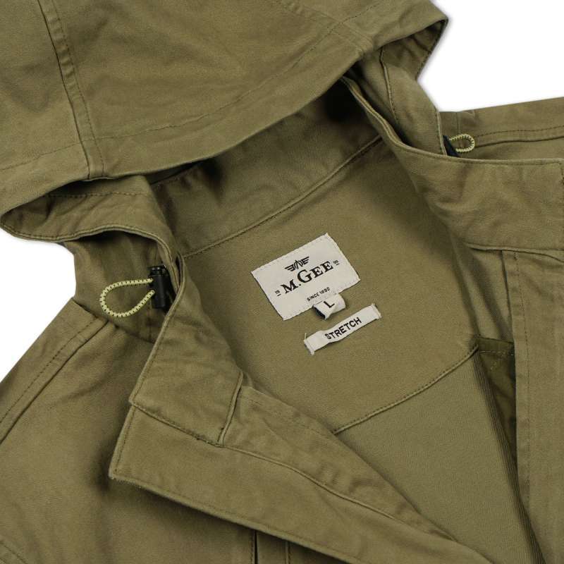 Promo MGee Jaket Pria Cotton Twill Protean Series ROLF C001 Light Olive ...