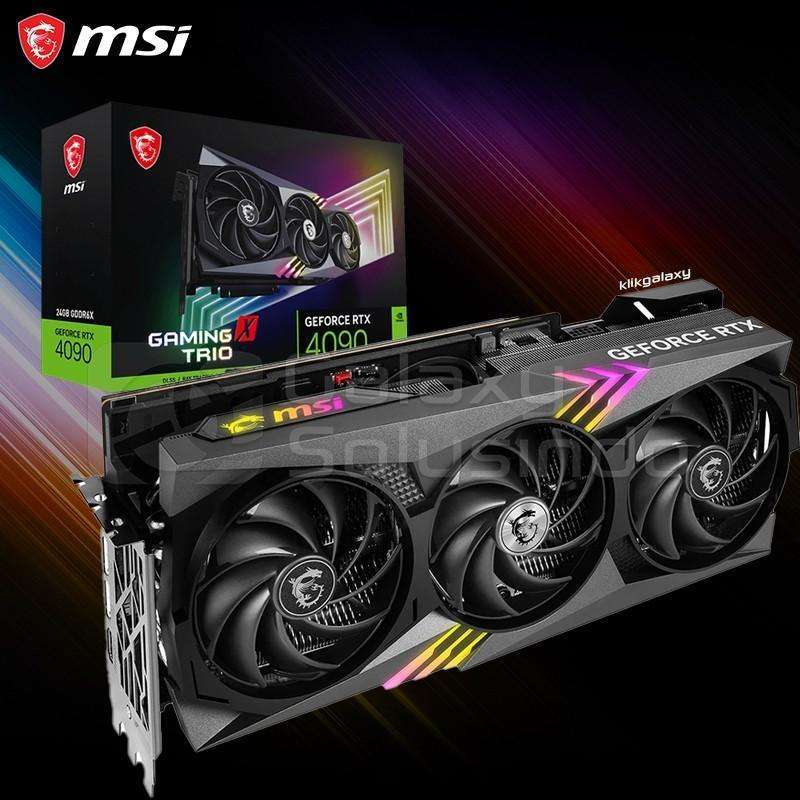 Jual MSI GeForce RTX 4090 GAMING X TRIO 24GB GDDR6X - RTX4090 DDR6X di Seller R29Store - Kota ...