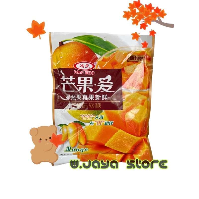 Jual Permen Jelly Rasa Mangga/ Hong Mao Mango Jelly 338g di Seller W ...