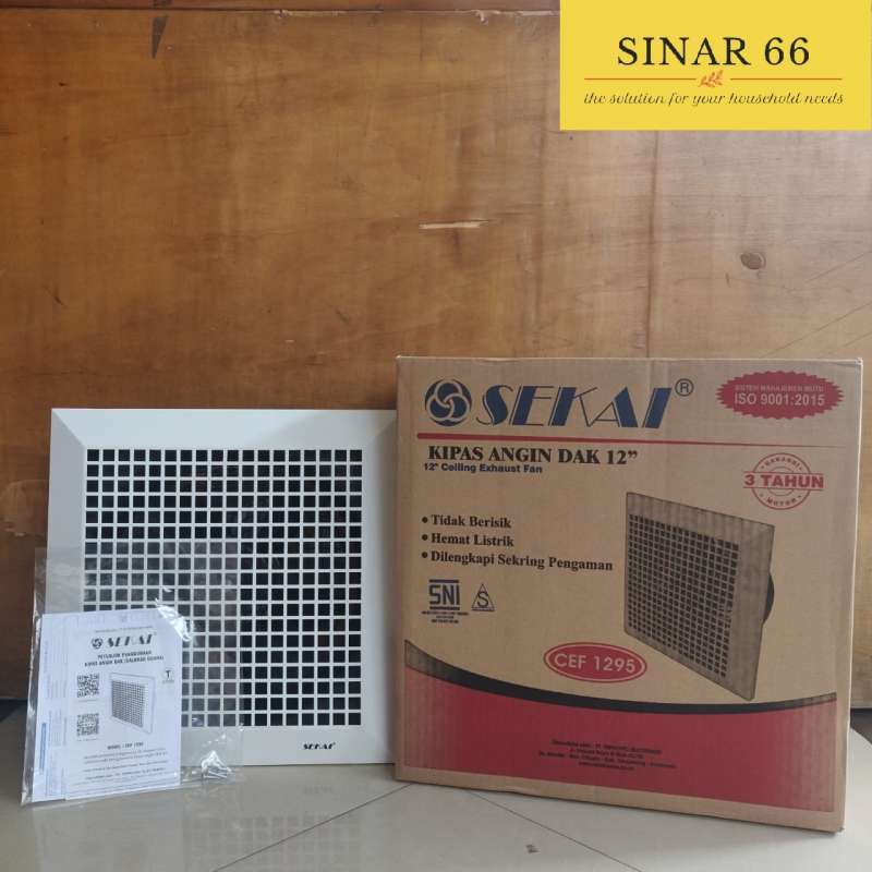 Exhaust Ceiling Hitam Garansi Resmi Indonesia 🔥 Harga Desember 2025