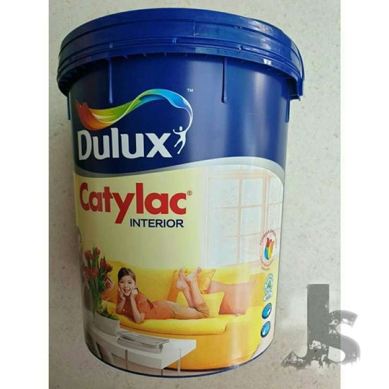 Jual Cat Tembok Dulux Catylac Interior 5 Kg Catilac Katilak Warna Putih ...
