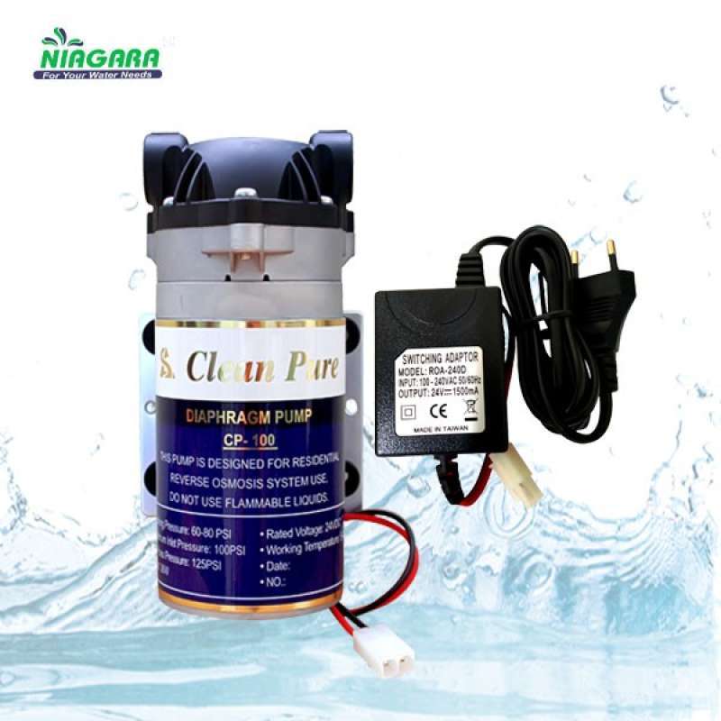 Promo Pompa Ro Booster Pump Clean Pure 100G Diskon 23% di Seller Uranus Store - Gandaria Utara ...