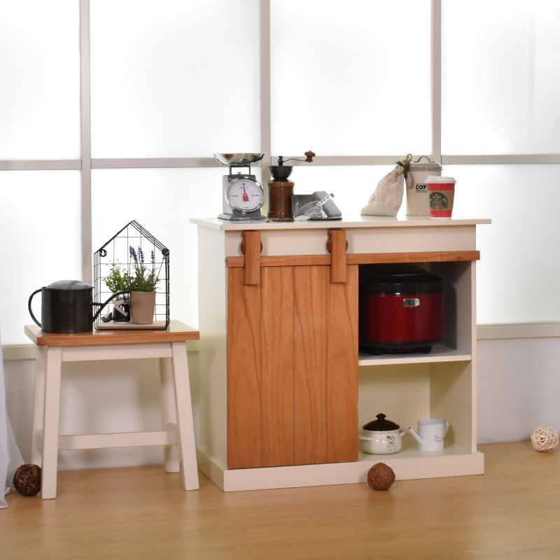 Promo Livien Lemari Dapur Sliding - Celine Slide Cabinet - Lemari ...