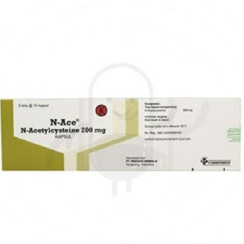 Jual N-ACE 200 MG BOX 30 KAPSUL di Seller APOTEK MADANI FARMA ...