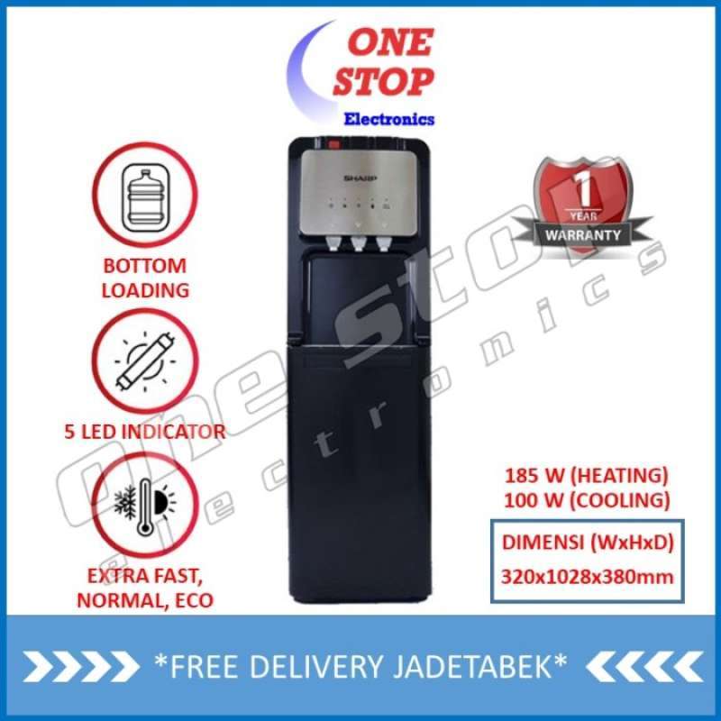 Jual Sharp Swd-82ehl-pb Dispenser Bottom Loading W/ Power Management Di ...