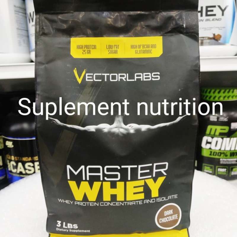 Jual Master Whey Vectorlabs 3Lbs Victor Labs di Seller Emerald Store ...