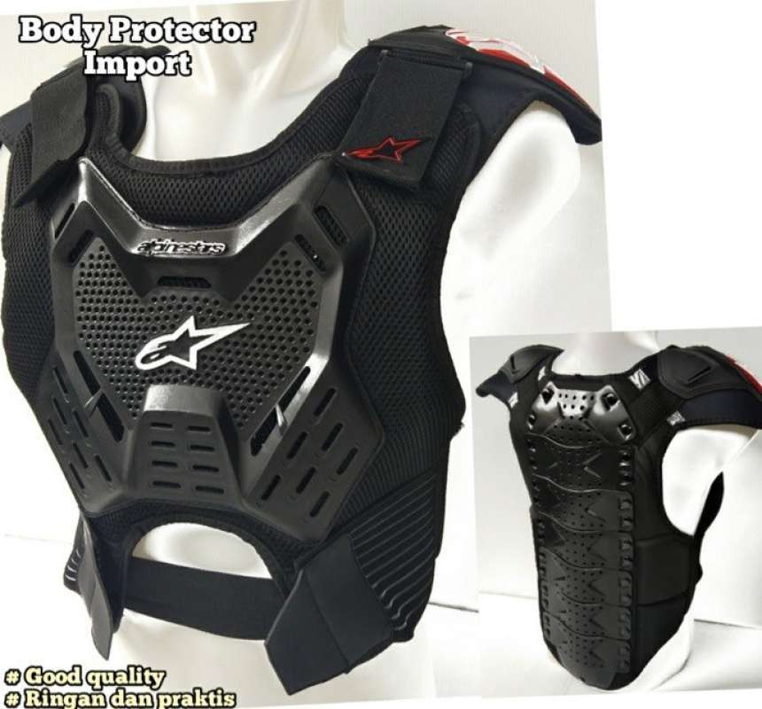 Jual NEW Rompi Body Protector R1 motor cross trail motocross touring ...