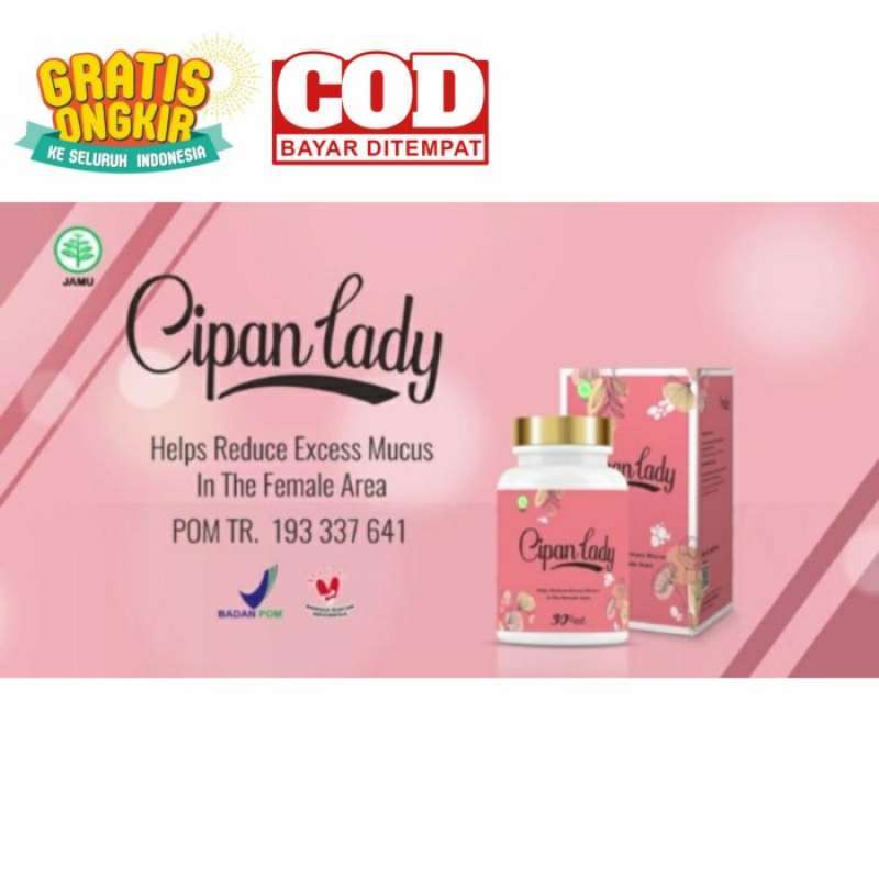 Jual Cipan Lady Kapsul Herbal Rapet Wangi 30 Kapsul di Seller Humaira ...