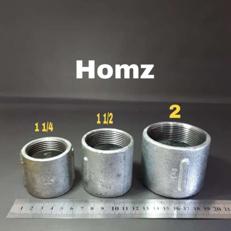 Jual Premium Galvanis/galvanise Sok Socket Sock 2 Inch In/besi/ Lurus ...