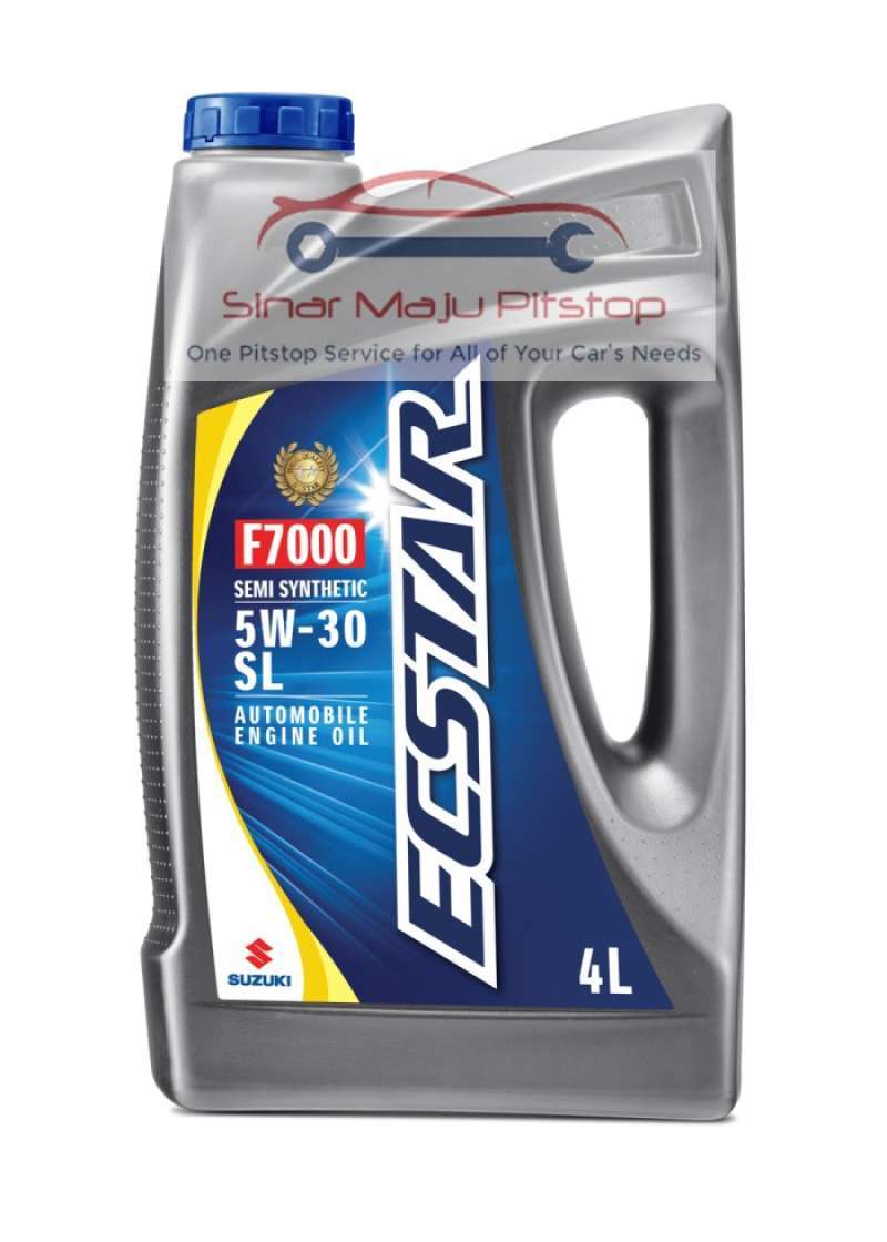 Jual SUZUKI ECSTAR GENUINE OIL SGO F7000 5W-30 SL - Pelumas Oli Mesin ...