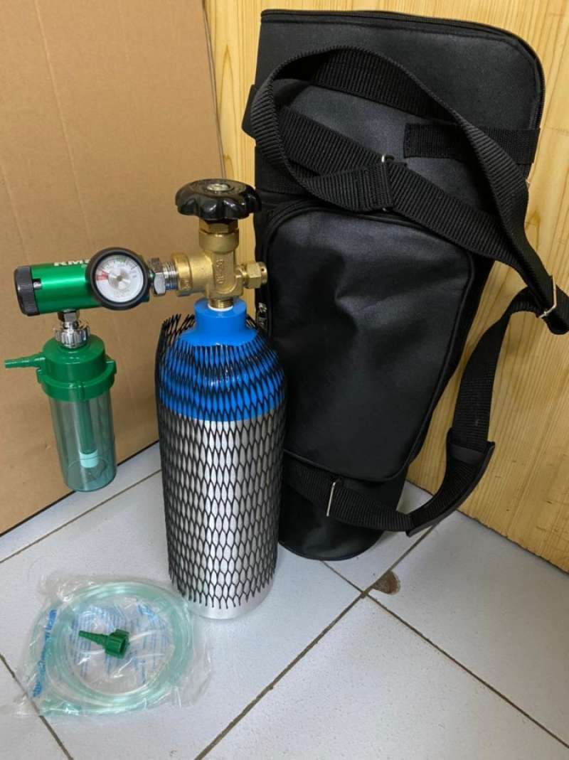 Promo Tabung Tas + Regulator Diskon 23% di Seller Humaira Healthy Care ...