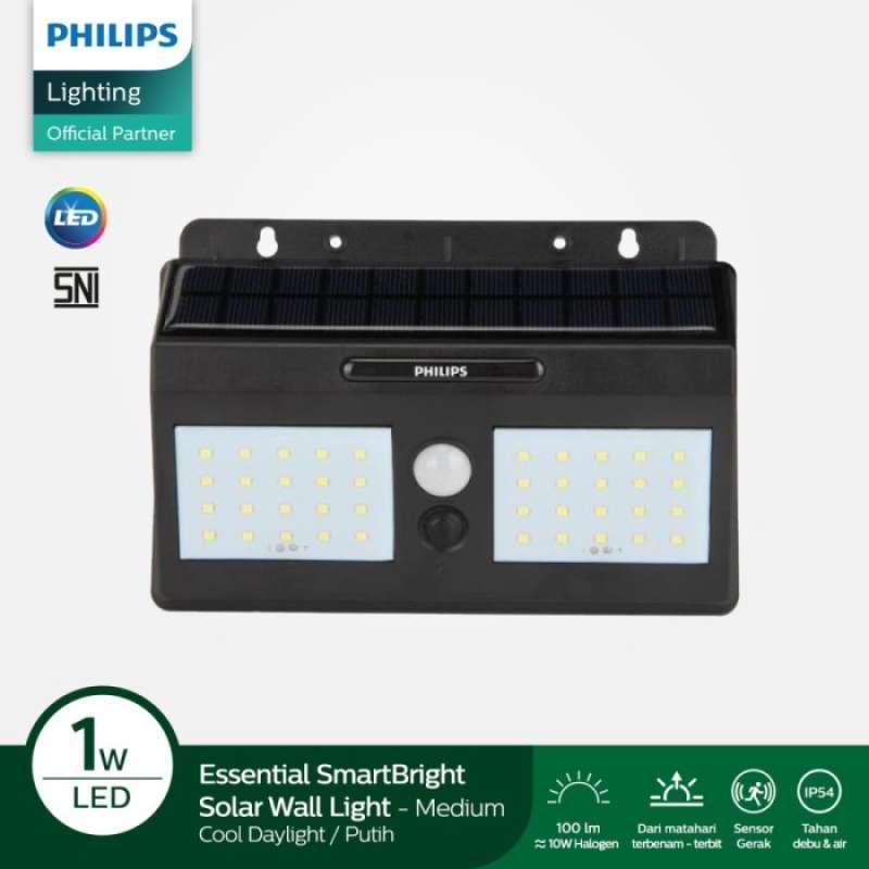 Jual Philips Essential Smartbright Solar Wall Light Medium di Seller ...