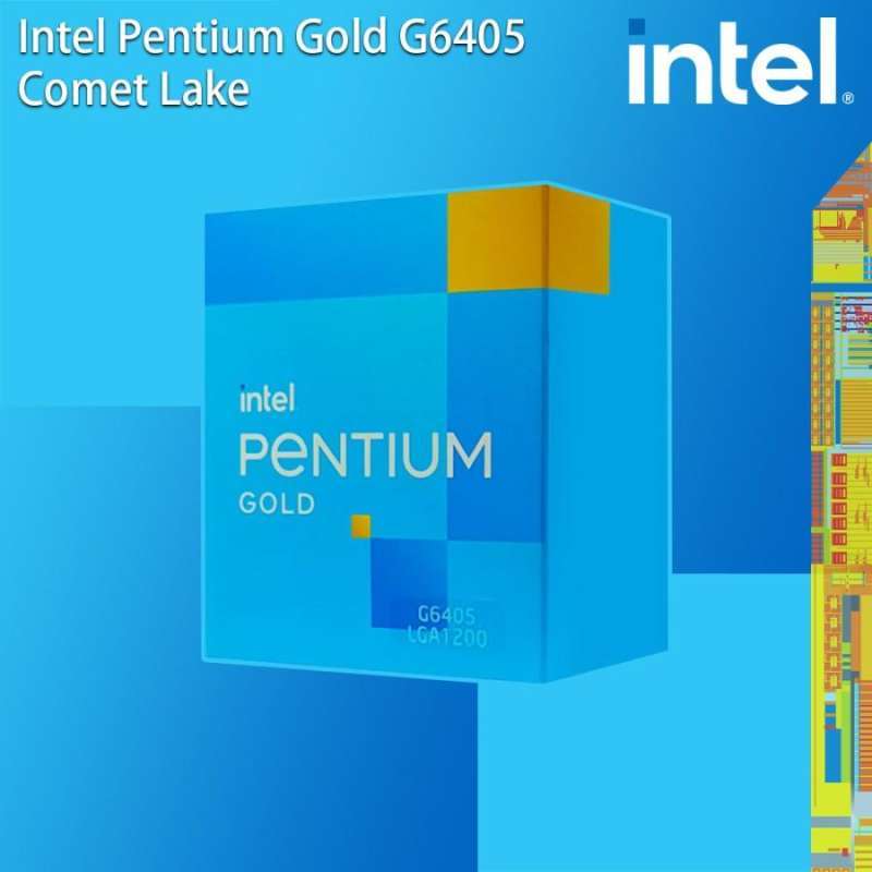 Jual Processor Intel Pentium Gold G6405 4.1Ghz Socket LGA 1200 - Comet Lake di Seller ESES ...