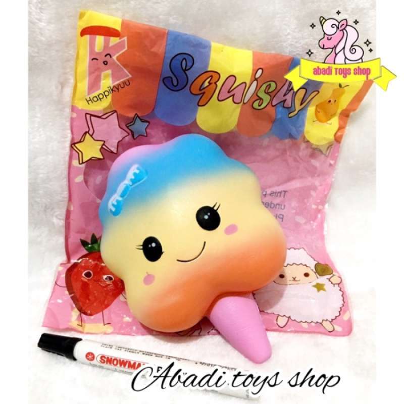 Jual Squishy Ice Cream Awan / Squishy Ice Cream Cloud di Seller DENTA ...