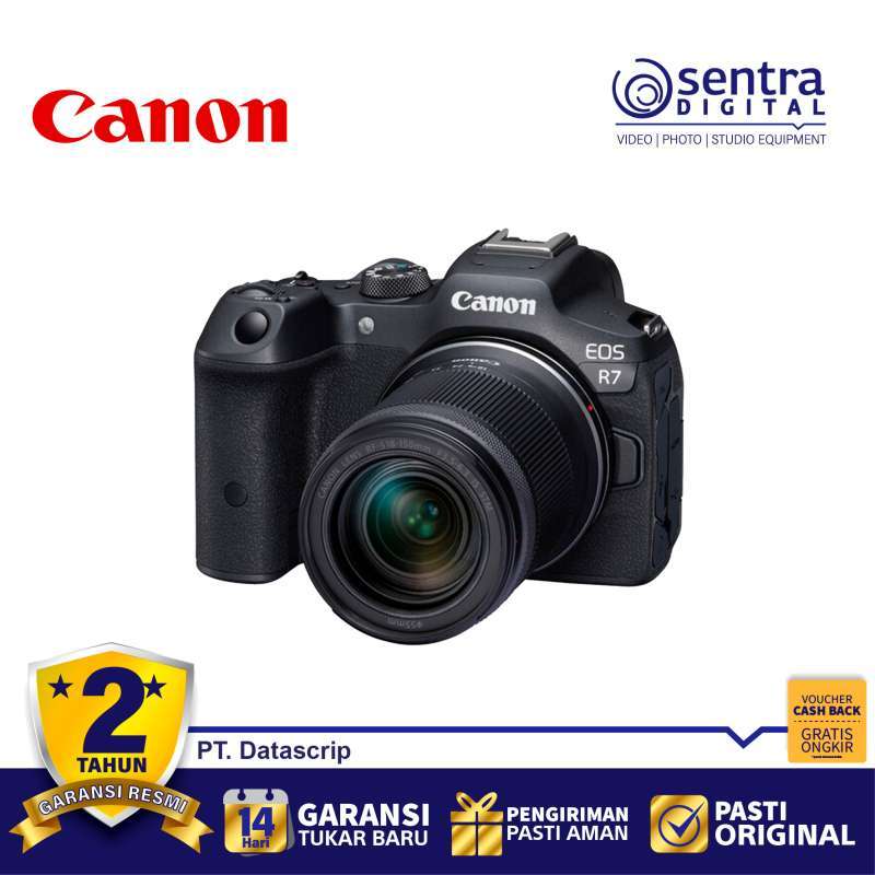 Jual Canon EOS R7 kit with 18-150mm IS STM lens Mirrorless Camera di ...