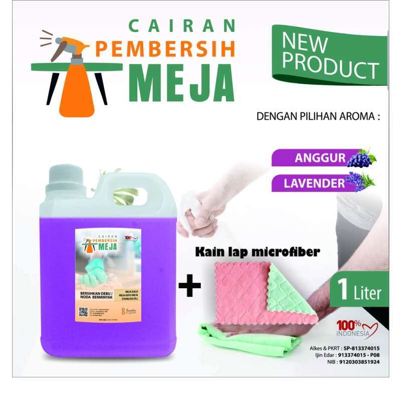 Jual Cairan Ppembersih Kaca GLass Cleaner Aroma Buah Segar kemasan 1 ...