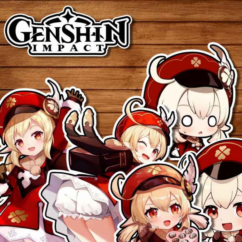 Jual Sticker Genshin Impact Klee / stiker pack anime waterproof di ...