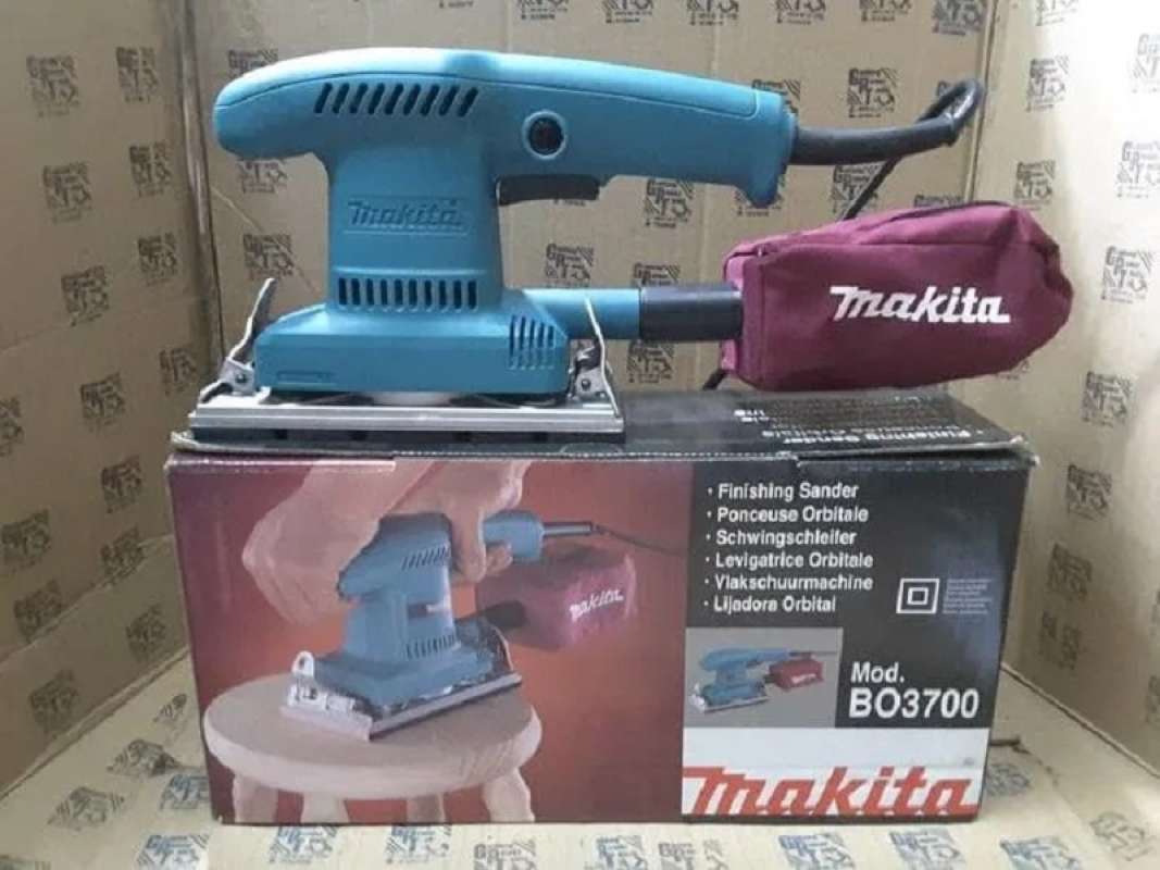 Jual Makita Finishing Sander Bo3700 Mesin Amplas Kertas Pasir Bo 3700 4 ...
