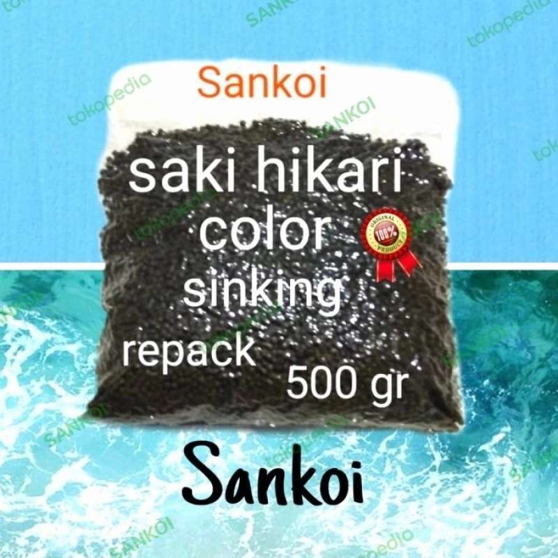 Promo Saki Hikari Color S Small Sinking Repack 500 G Gr Repacking 500 ...