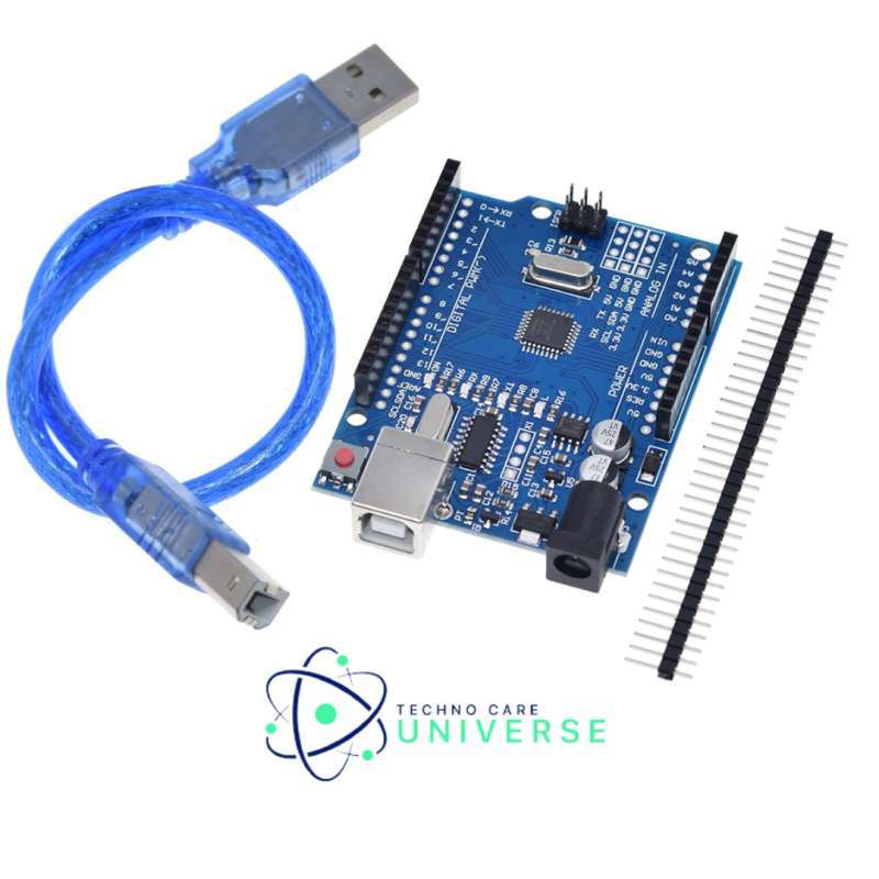 Jual Arduino Uno Ic Smd Atmega328p R3 Kabel Usb Di Seller Techno Care