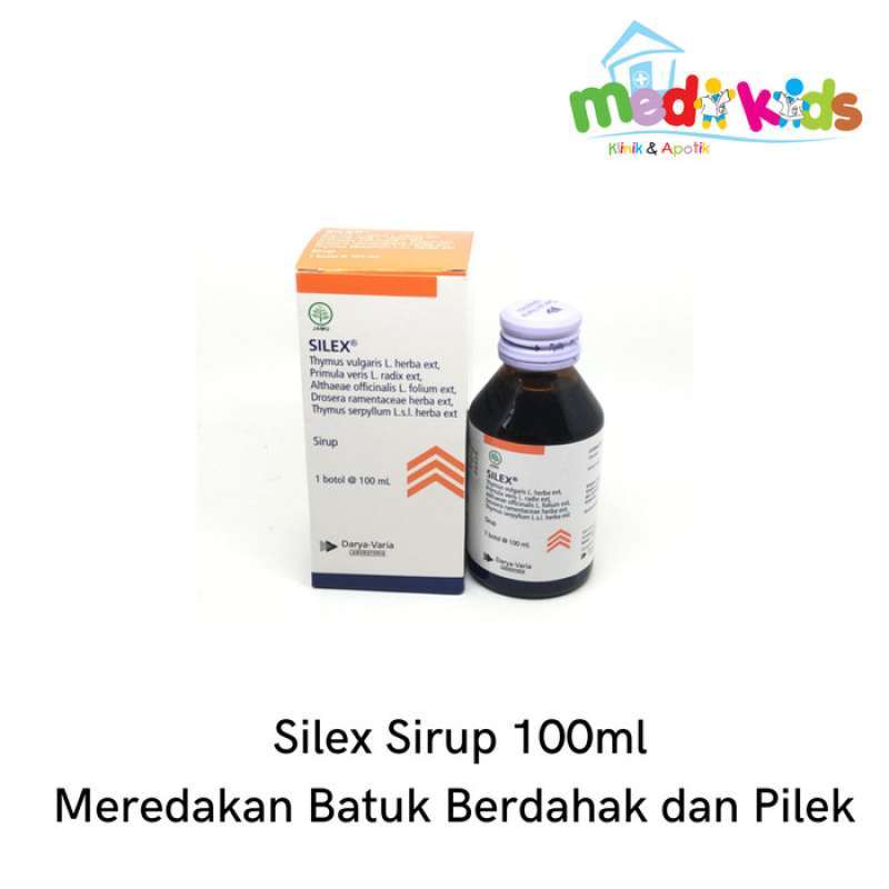Promo Silex Syrup Sirup 100Ml Diskon 17% di Seller Zea Medika - Kota ...