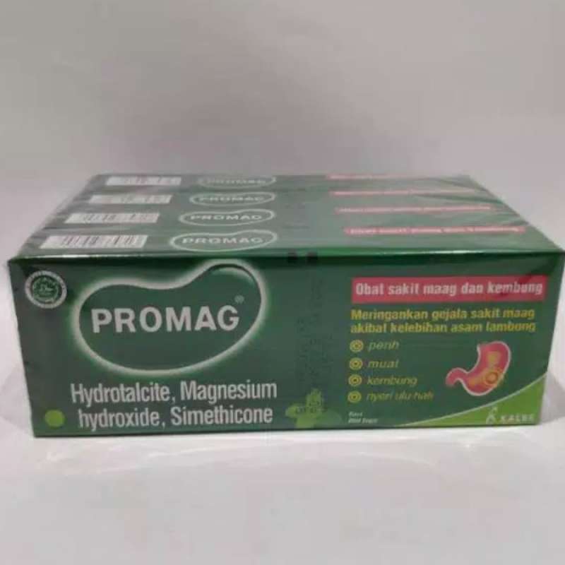 Promo promag tablet isi 4 kotak Diskon 23% di Seller Medika Center ...