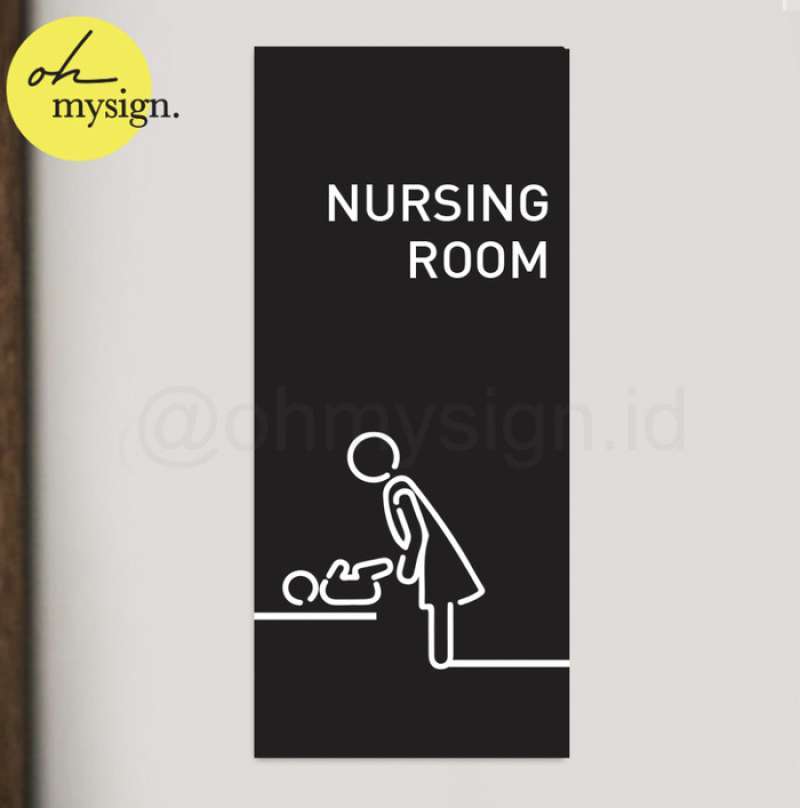 Promo SIGN AKRILIK RUANG MENYUSUI NURSING ROOM PRINTED | ACRYLIC ...