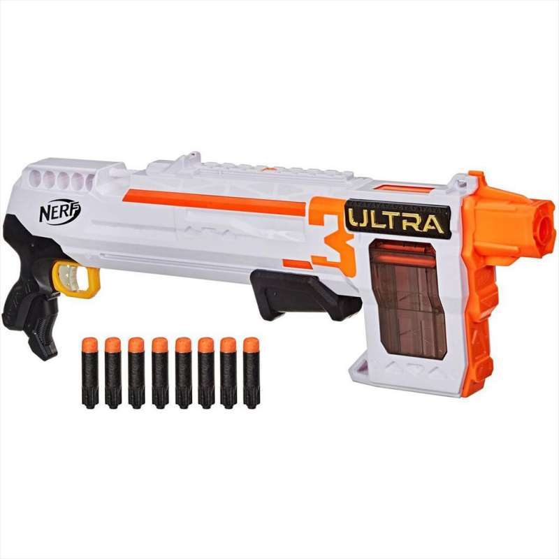 Promo NERF Ultra Three Pump Action Blaster Hasbro E7924 Diskon 1% di ...