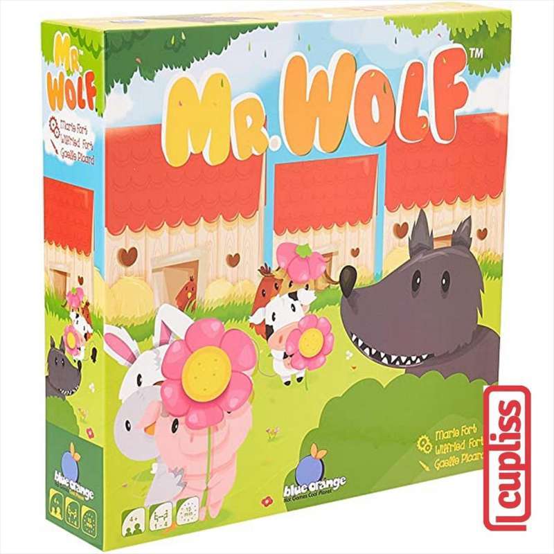 Promo Mr. Wolf Board Game Blue Orange Games Original Diskon 1% Di ...