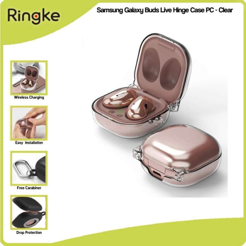 Jual Ringke Galaxy Buds Live Hinge Hardcase Anti Banting Note 20 Ultra ...