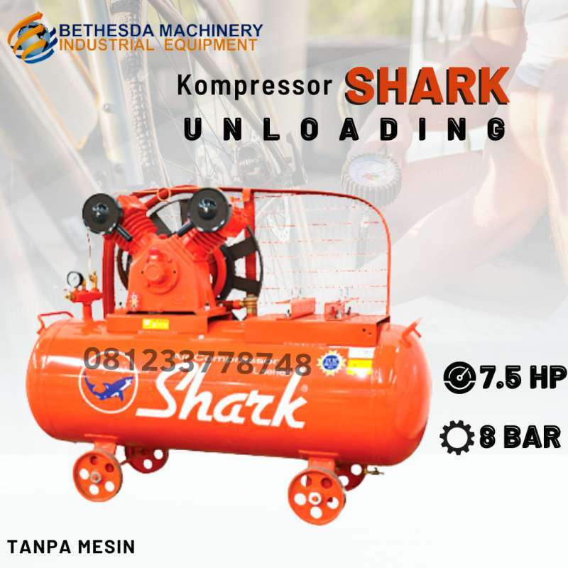 Jual Shark Kompresor Kosongan 7.5 Hp VA100SK Unloading di Seller ...