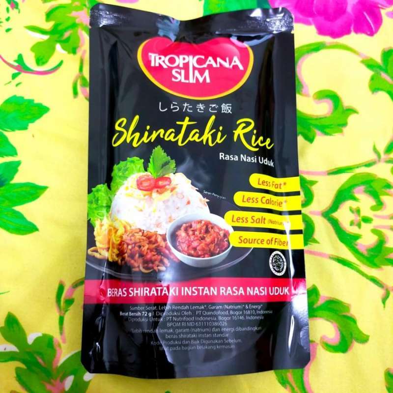 Jual Tropicana Slim Beras Diet Shirataki Rice - 72gr Di Seller Ibaza ...