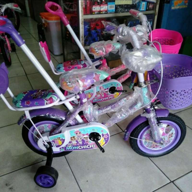 Jual Sepeda anak mini 12 ban pompa moncici monchichi di Seller bike ...