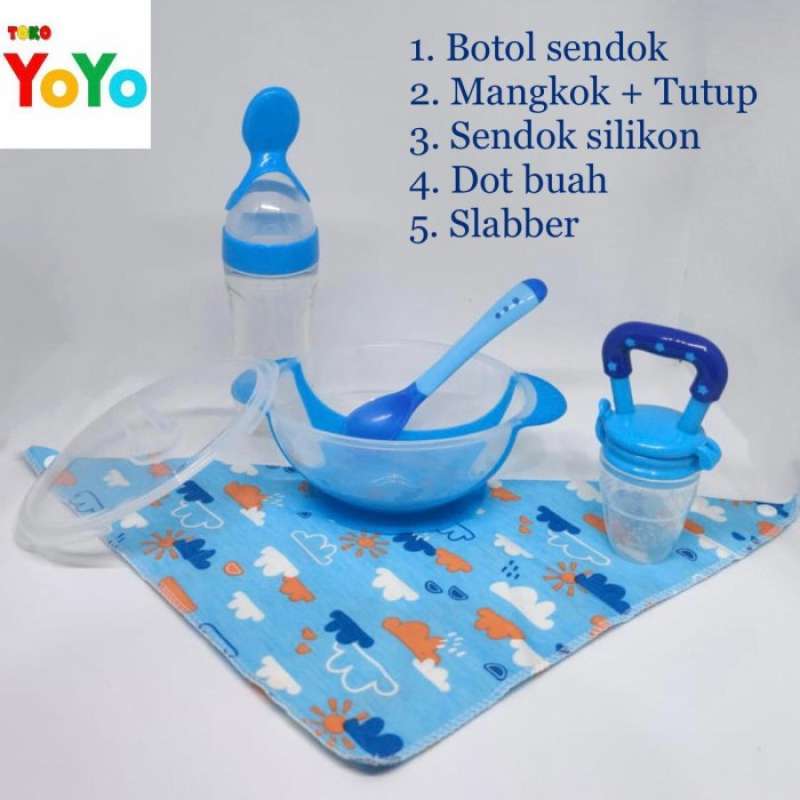 Jual Perlengkapan Makan Bayi / Peralatan Makan Bayi Set / Alat Makan ... Jual Perlengkapan Makan Bayi / Peralatan Makan Bayi Set / Alat Makan ...
