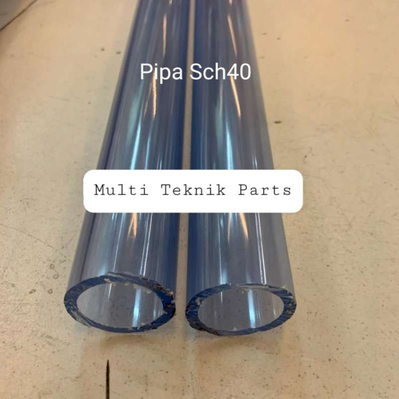 Promo Pipa Pvc Clear Sch40 3 Inch / Pipa Pvc Bening Transparan 50Cm ...