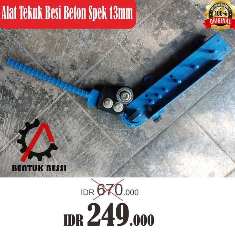 Jual Alat Tekuk Besi Beton / Bending Besi Beton / Iron Bender Spek 13mm ...