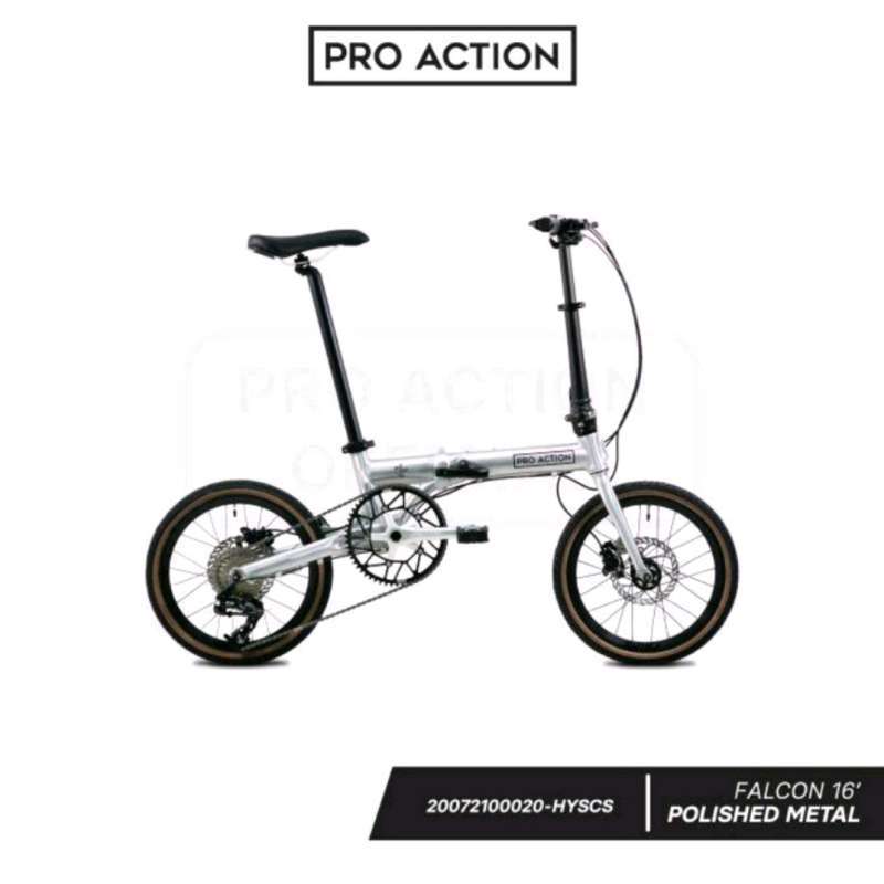 Jual Sepeda Lipat Seli 16 Pro Action Falcon 10 speed Hidraulik di ...