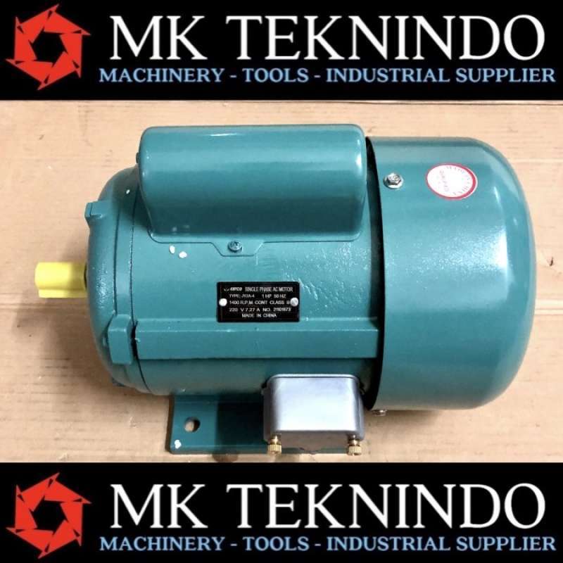 Promo DINAMO ELEKTRO MOTOR 1 HP 1 PHASE / ELECTRO 1 PK 4 POLE 1400 RPM Diskon 33% di Seller Umar ...