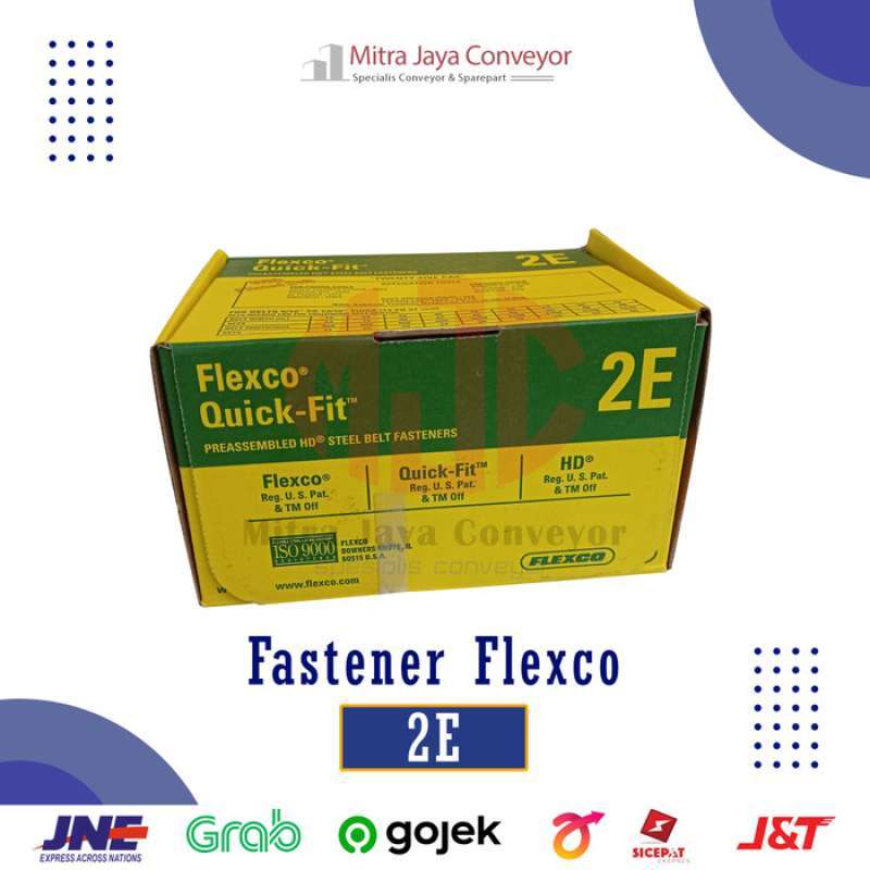Promo SAMBUNGAN CONVEYOR FASTENER FLEXCO 2E Diskon 33% di Seller Umar Store Tick - Tegal Parang ...