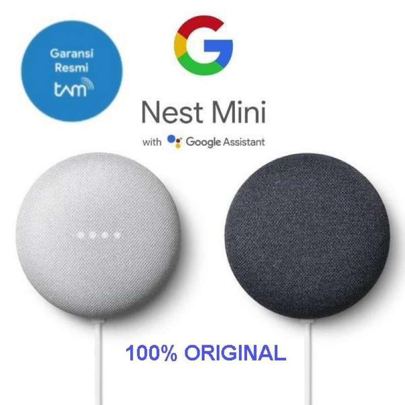Jual Speaker Google Nest Mini 2 Smart Home TAM - Charcoal Black di Seller Vieris Store - Glugur ...