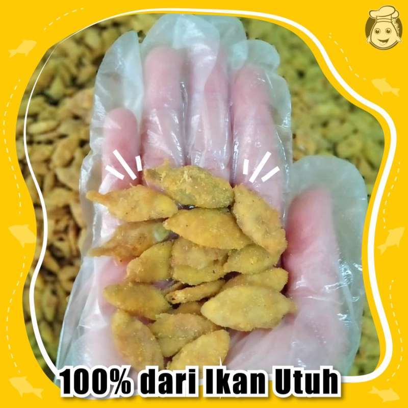 Jual SI PETEK Snack Crispy ikan Tinggi Kalsium - Non MSG di Seller ...
