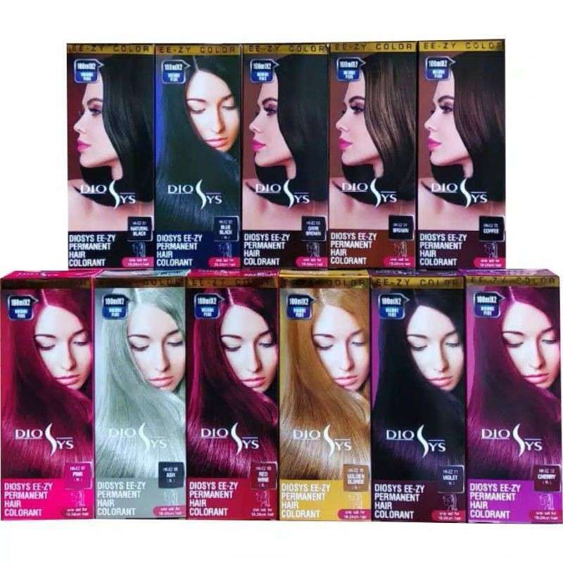 Jual [ Semir Diosys ] Pewarna Rambut Diosys / Cat Rambut Diosys ...